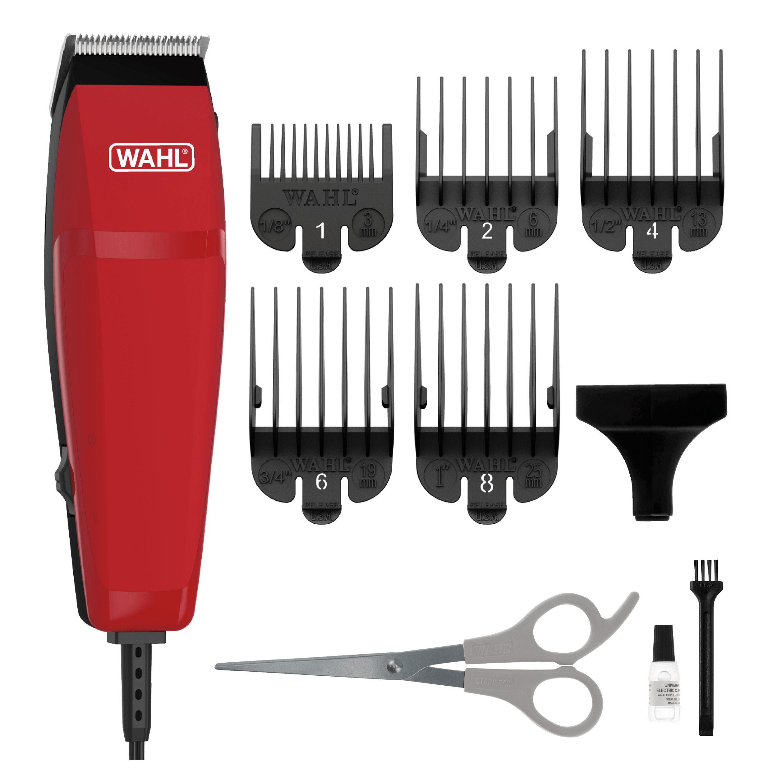 CORTADORA WAHL EASY CUT ROJA – Strong Machine – BaBylissPRO – WAHL ...